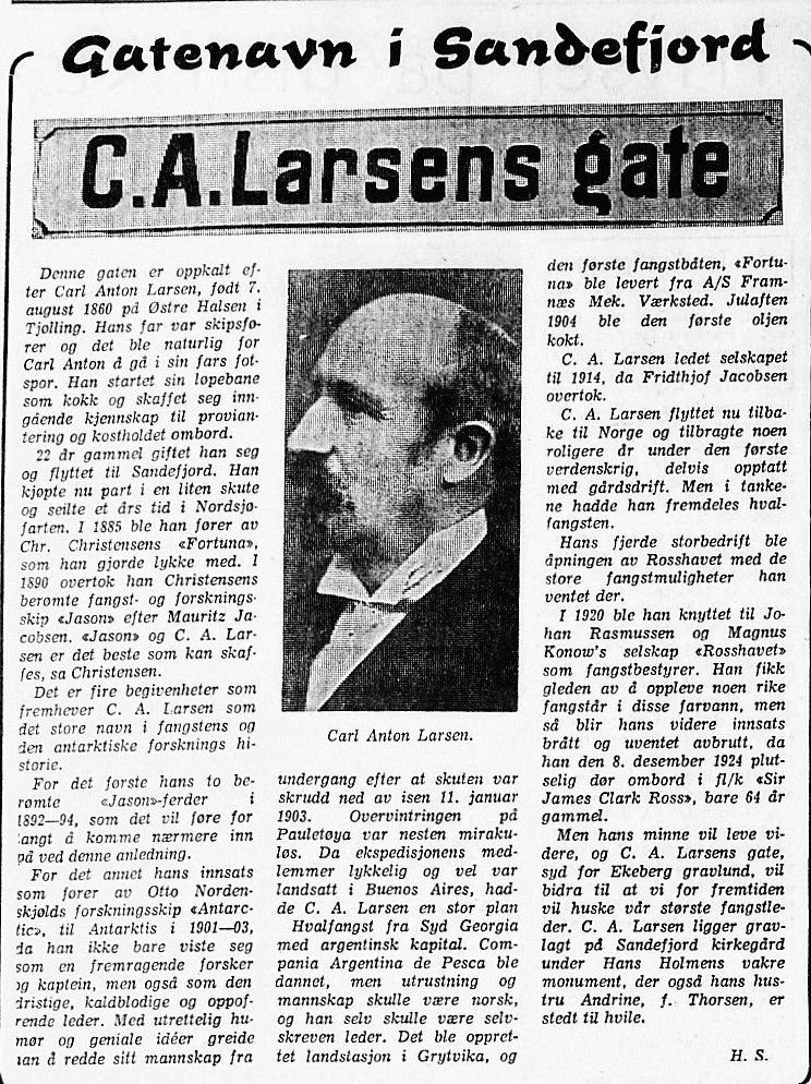 Lardex - C. A. Larsens gate